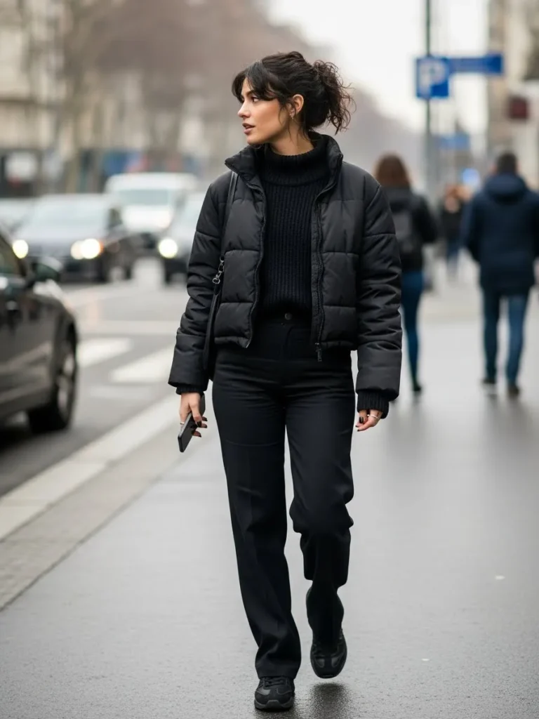 18 Sleek All-Black Winter Outfit Ideas For Women Wanting Chic Simplicity