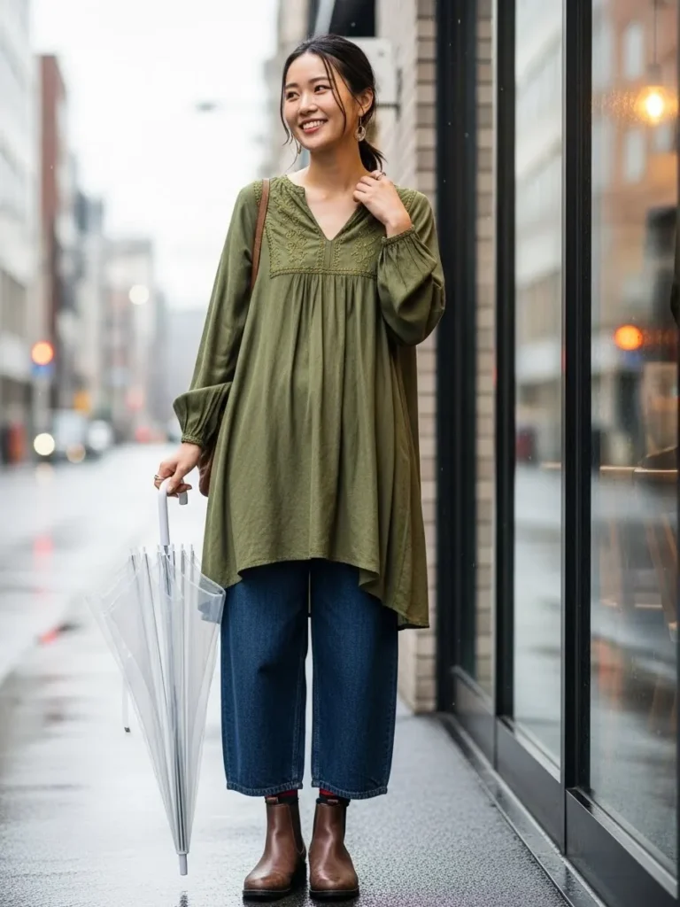 21 Beautiful Boho Rainy Day Outfits For Women With Free-Spirited Style