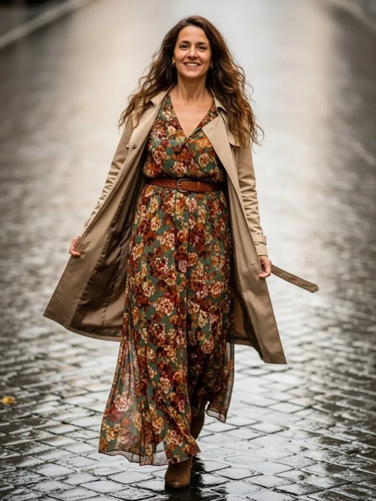 21 Beautiful Boho Rainy Day Outfits For Women With Free-Spirited Style