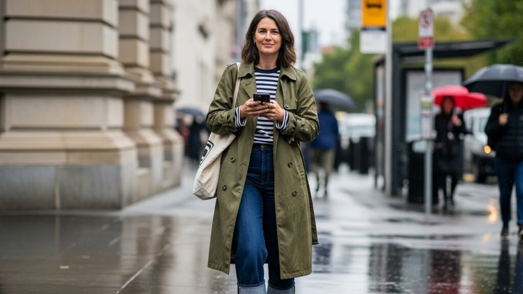 22 Stylish Raincoat Outfit Ideas For Women Who Want To Look Cute In The ...