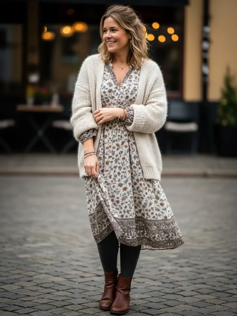 25 Beautiful Boho Cold Weather Outfits For Women With Free-Spirited Style